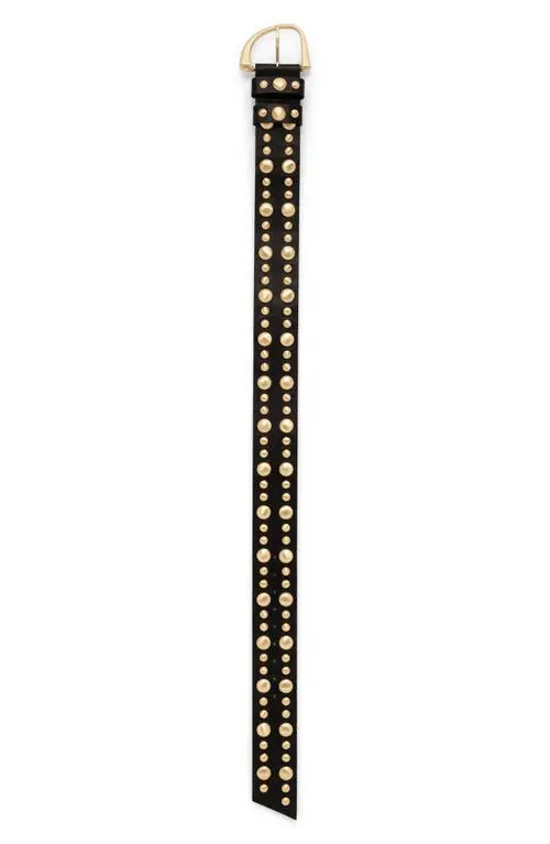 Cult Gaia Zoe Studded Leather Belt