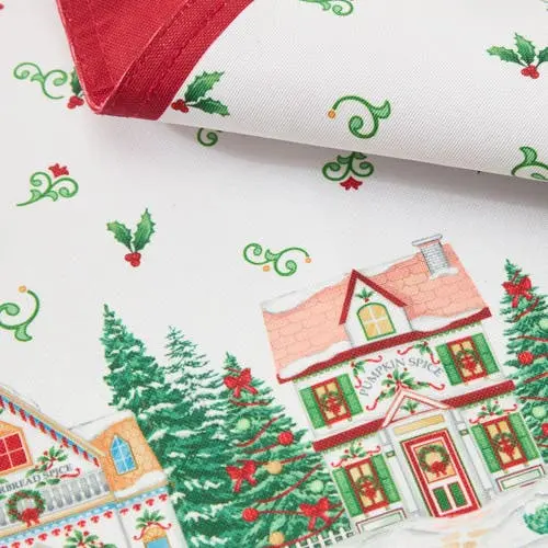 LENOX Spice Village Christmas Napkins, Set Of 4