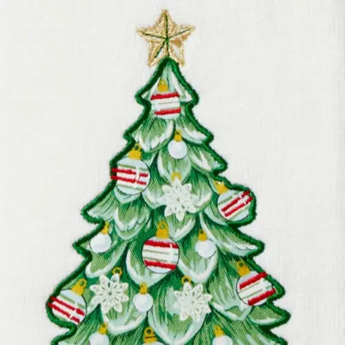 LENOX Advent Tree Kitchen Towels, Set Of 2