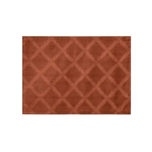LENOX Laurel Leaf Reversible Placemats Set Of 4 - Rust