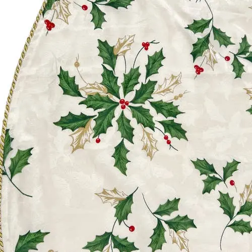 LENOX Scattered Holly Tree Skirt