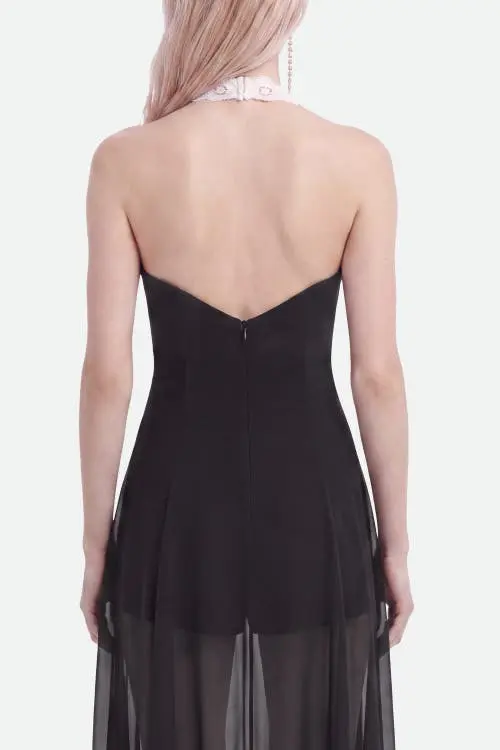 NOCTURNE Embroidery Detail Maxi Dress