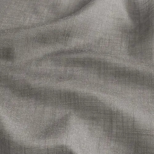 THREADMADE Brighton Grommet Window Curtain Panel - Gray