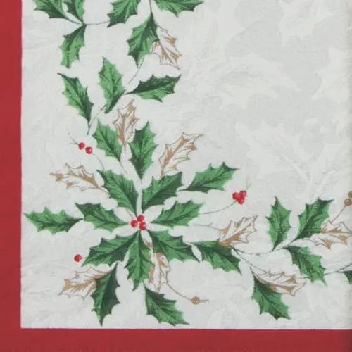 LENOX Holiday Placemat Set Of 4 & Napkin Set Of 4 Value Set