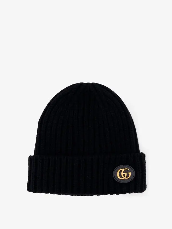 Gucci Wool And Cashmere Blend Hat - Nero