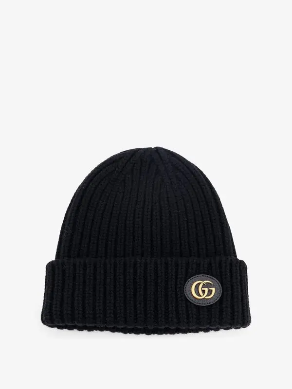 Gucci Wool And Cashmere Blend Hat - Nero