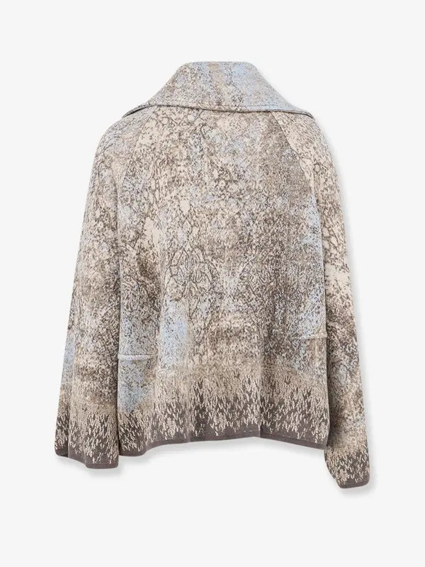 BYE FIRENZE Caban Wool And Viscose Blend Short Coat