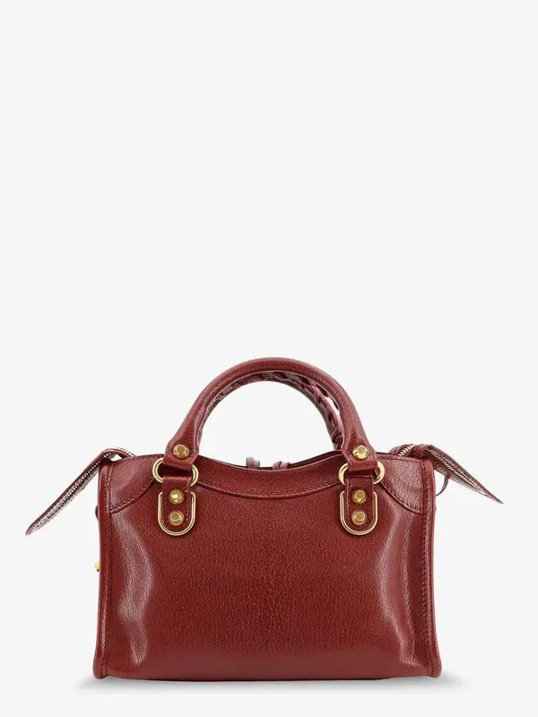 Balenciaga Le City Uptown Mini Leather Handbag