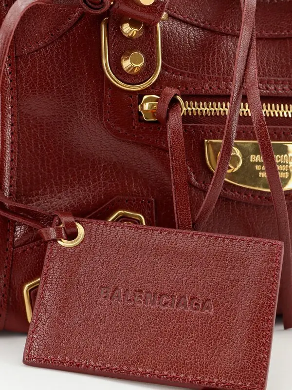 Balenciaga Le City Uptown Mini Leather Handbag
