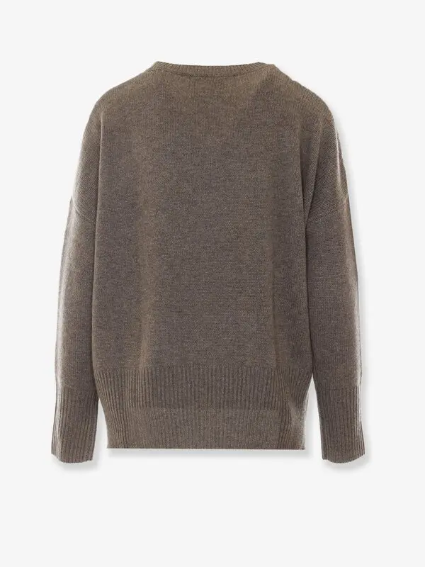 LISA YANG Mila Cashmere Sweater With Ribbed Knit