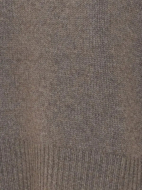 LISA YANG Mila Cashmere Sweater With Ribbed Knit