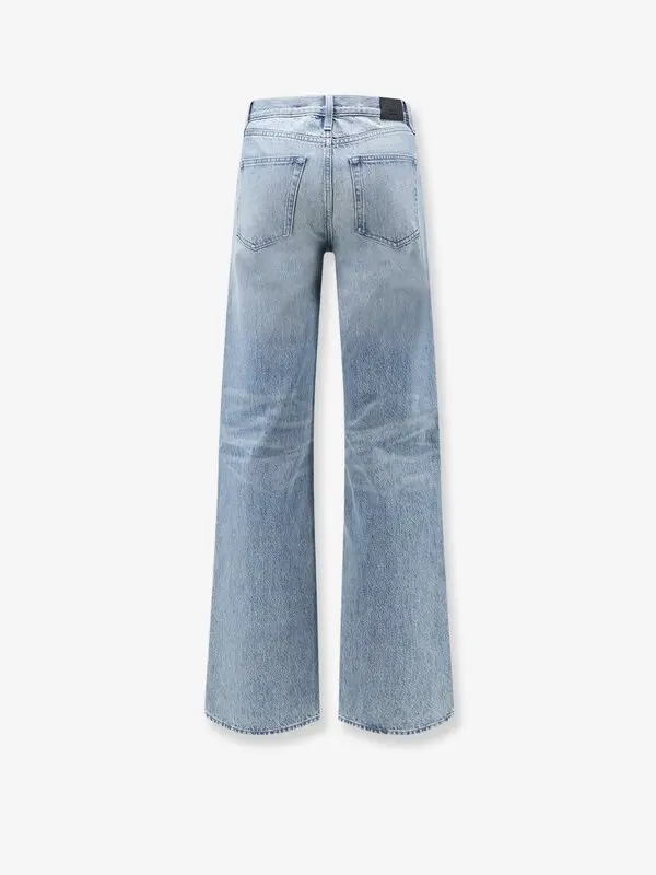 Gucci Stonewashed Cotton Denim Jeans