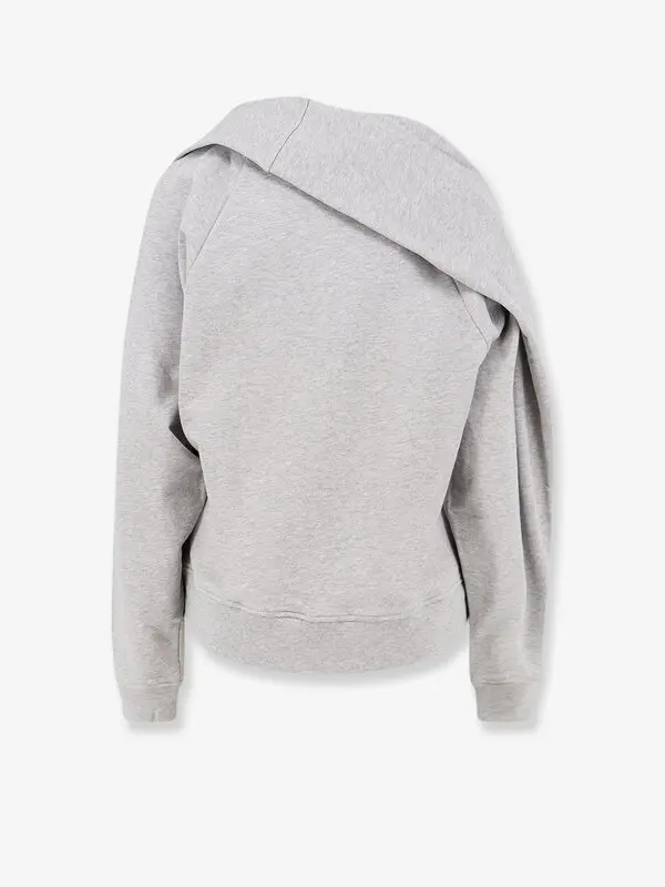 Dries Van Noten Cotton Sweatshirt - Grey