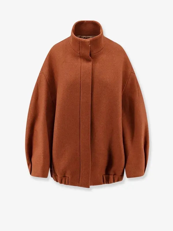 Dries Van Noten Voles Wool Blend Jacket - Brown