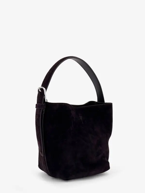 TOTEME Small Belted Suede Handbag