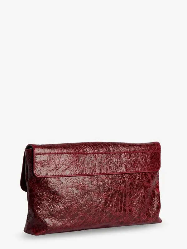 Balenciaga Le City Leather Clutch