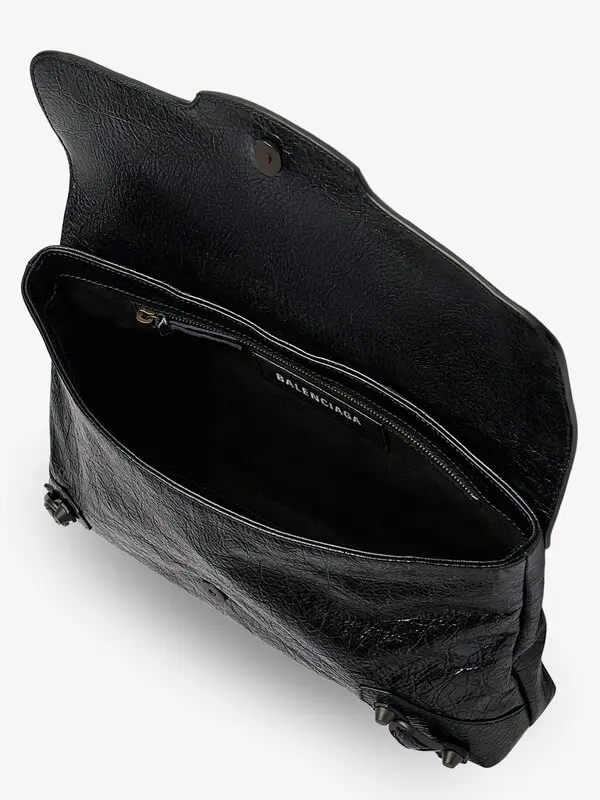 Balenciaga Le City Leather Clutch Bag