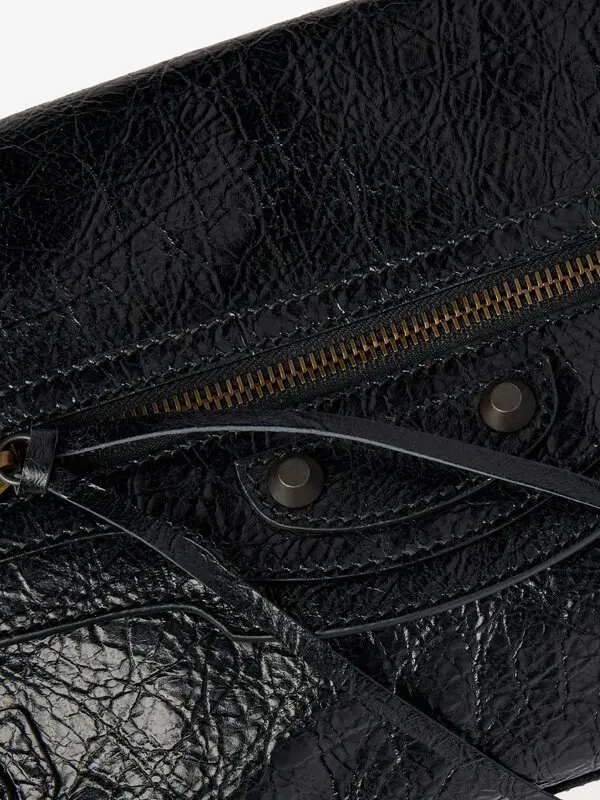 Balenciaga Le City Leather Clutch Bag