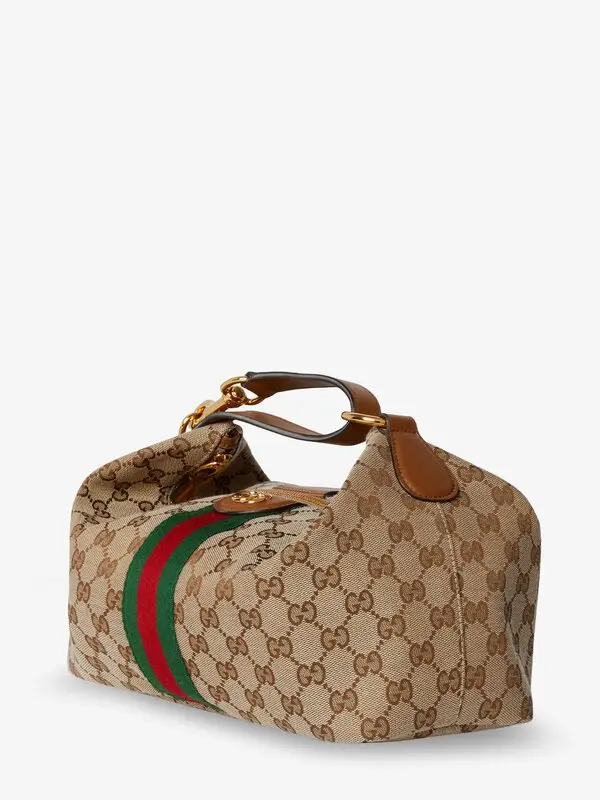 Gucci Vanity Gg Fabric Handbag