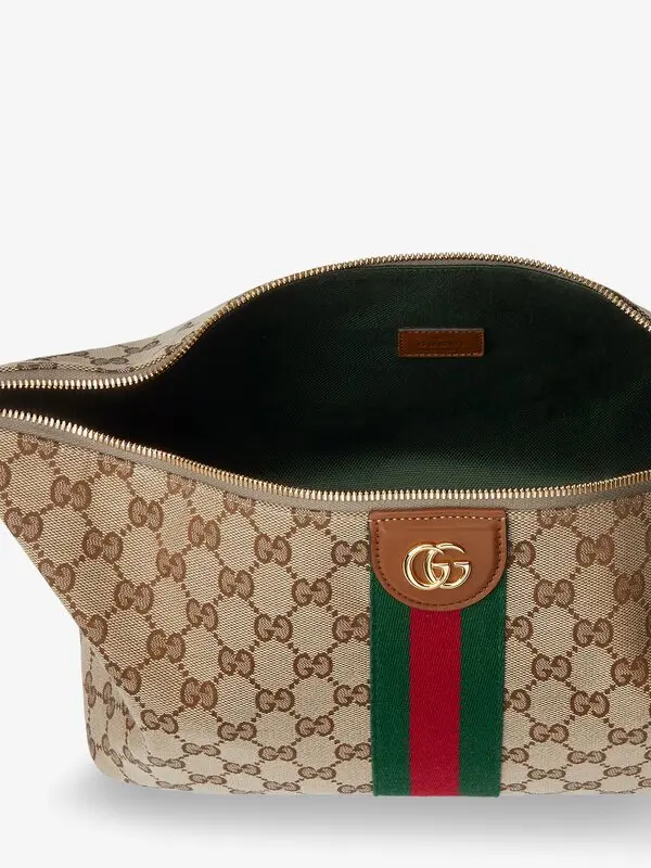 Gucci Vanity Gg Fabric Handbag