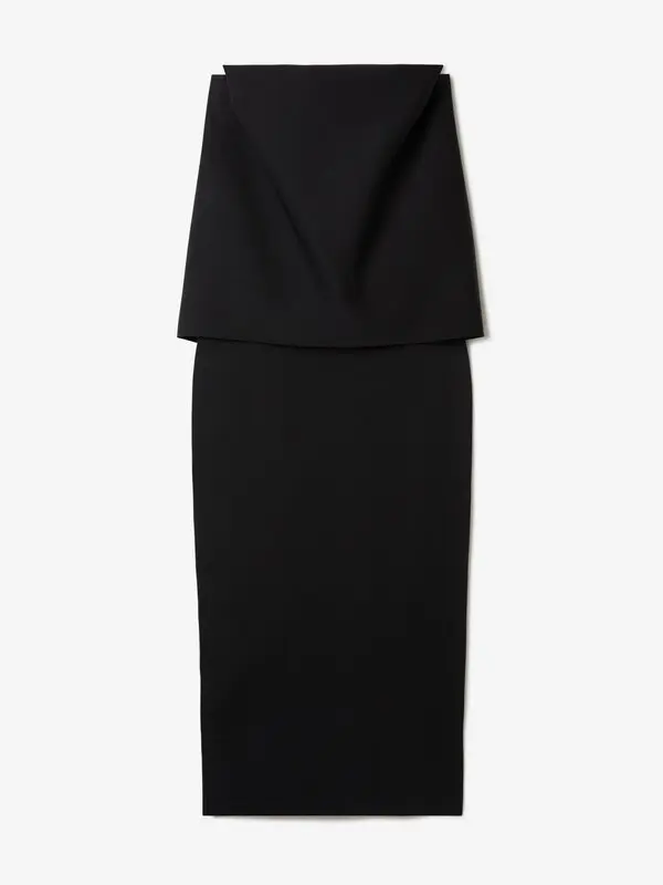 HOUSE OF DAGMAR Square Slim Dress - Black
