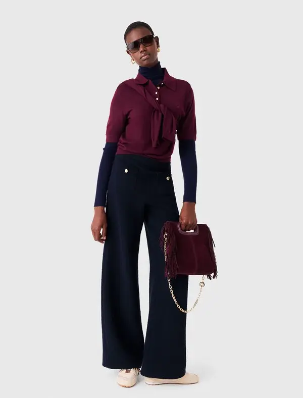 Maje Tweed Trousers