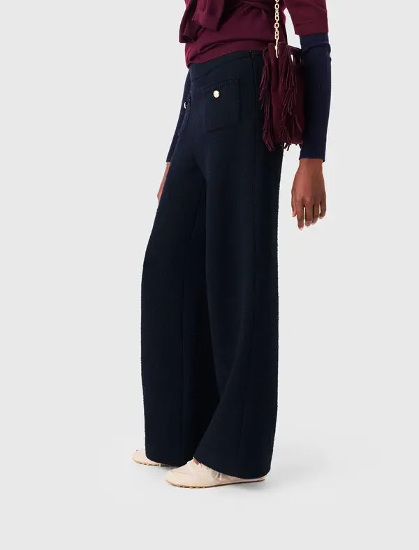 Maje Tweed Trousers