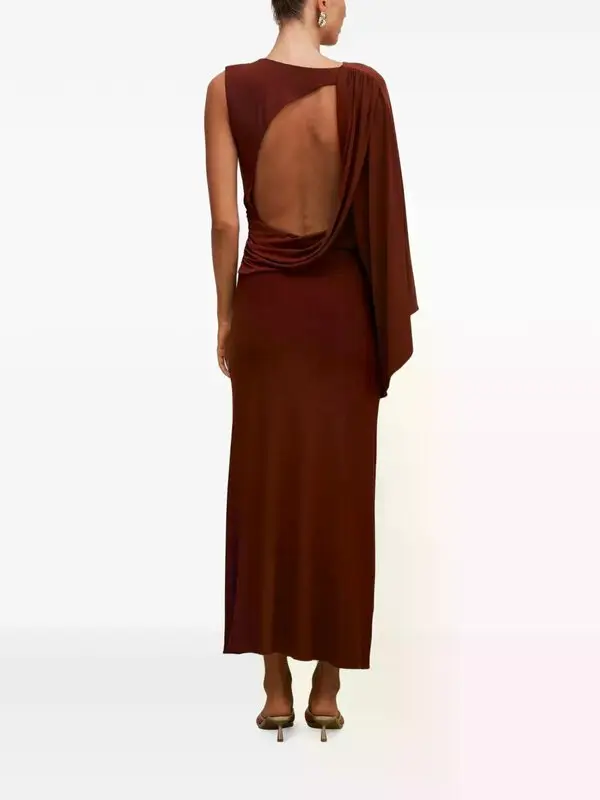 EVER NEW Fleur Cape-shoulder Maxi Dress