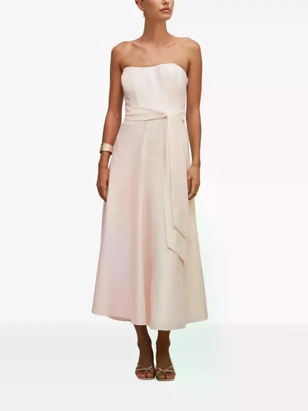 EVER NEW Daniella Strapless A-line Midi Dress