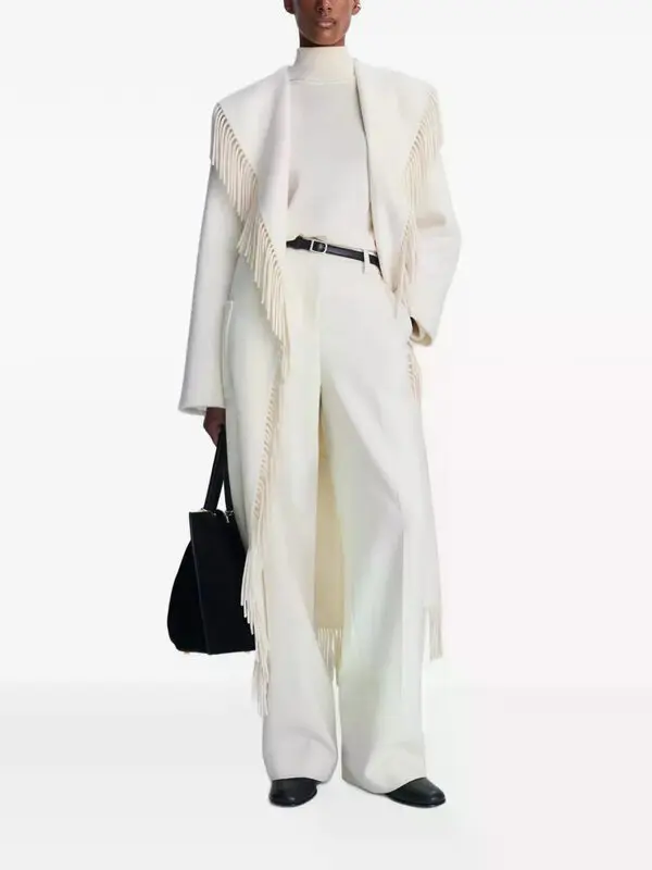 Simkhai Carrie Fringe Coat