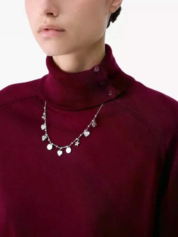 Liu Jo Wool Turtleneck With Bracelet