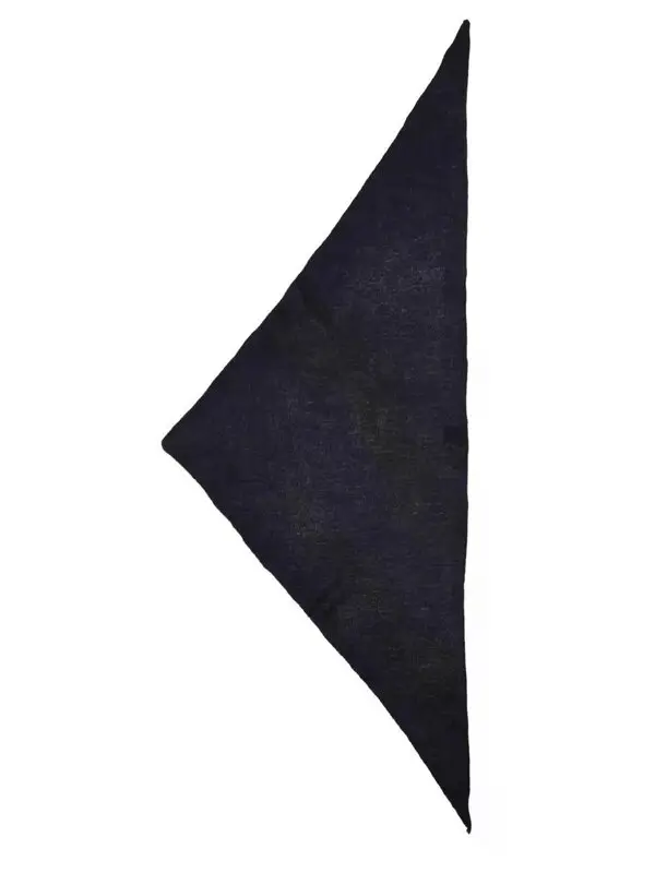 ALYSI Knitted Triangular Scarf