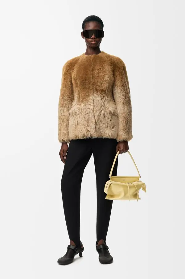 Loewe Jacket In Shearling