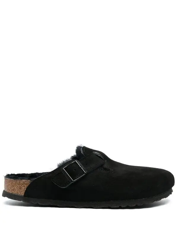 BIRKENSTOCK Boston Vl Shearling - Black