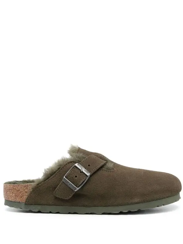 BIRKENSTOCK Boston Vl Shearling - Green