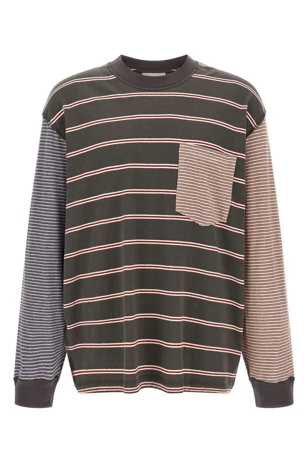 SONG FOR THE MUTE Stripes Rugby Shirt - Multi