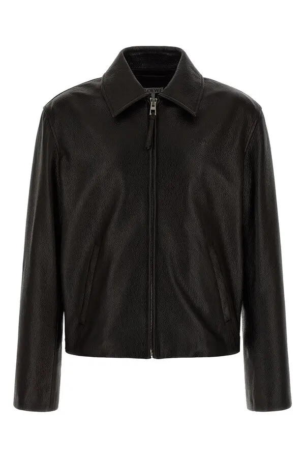 Loewe Deer Skin Jacket - Brown