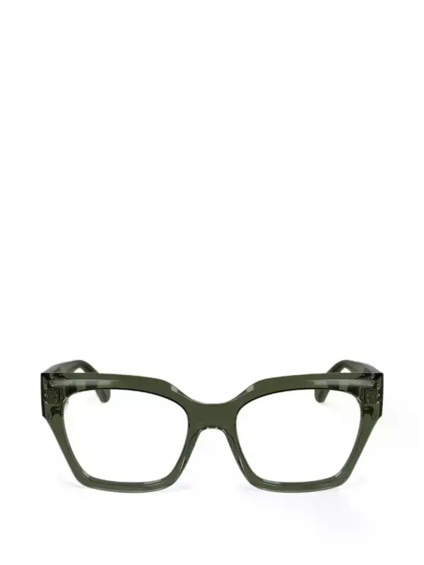 FERRAGAMO Gancini Geometric-frame Glasses
