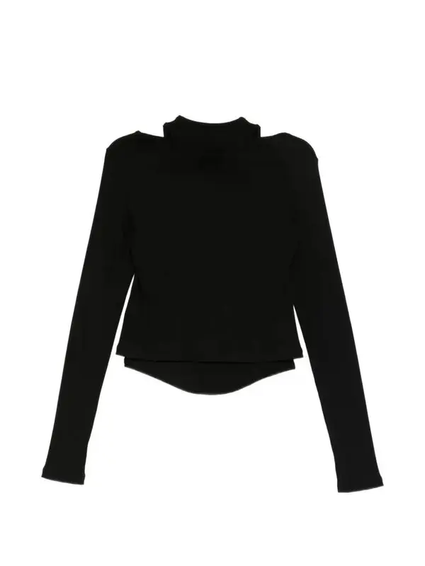 LIMI FEU Rib Layered Cardigan