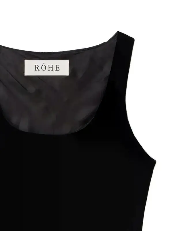 RÓHE Silk-velvet Top