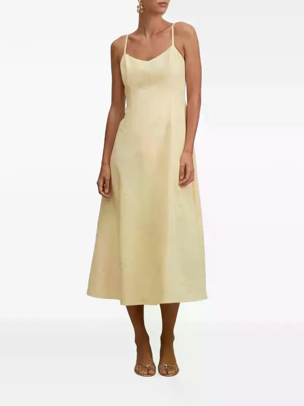 EVER NEW Tiffany Sequin-embroidered Midi Dress