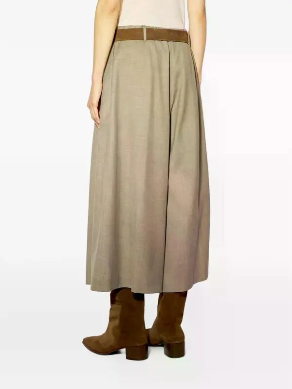 Liviana Conti Belted Pleated Trousers