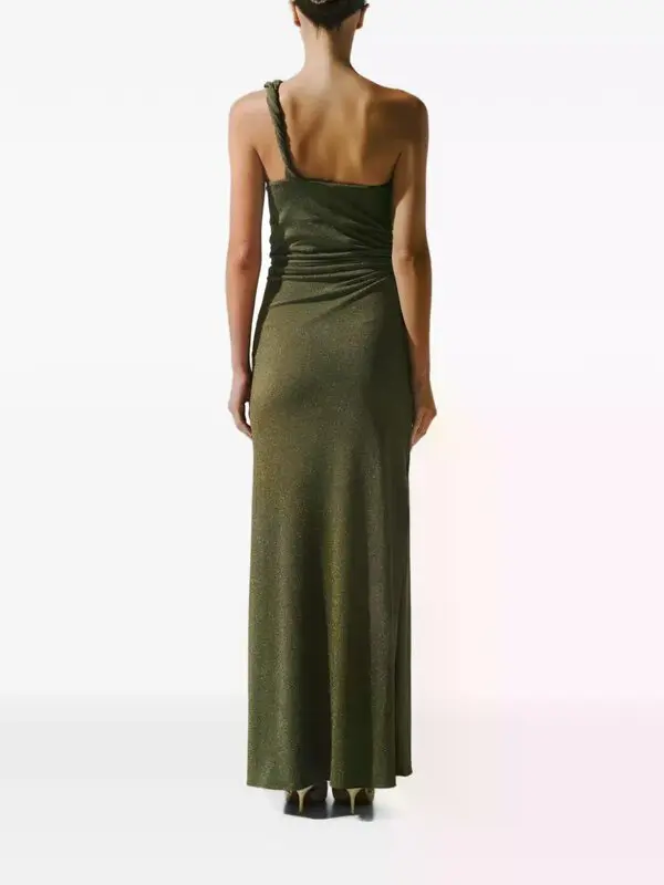 BAOBAB Celele One-shoulder Ruched Maxi Dress