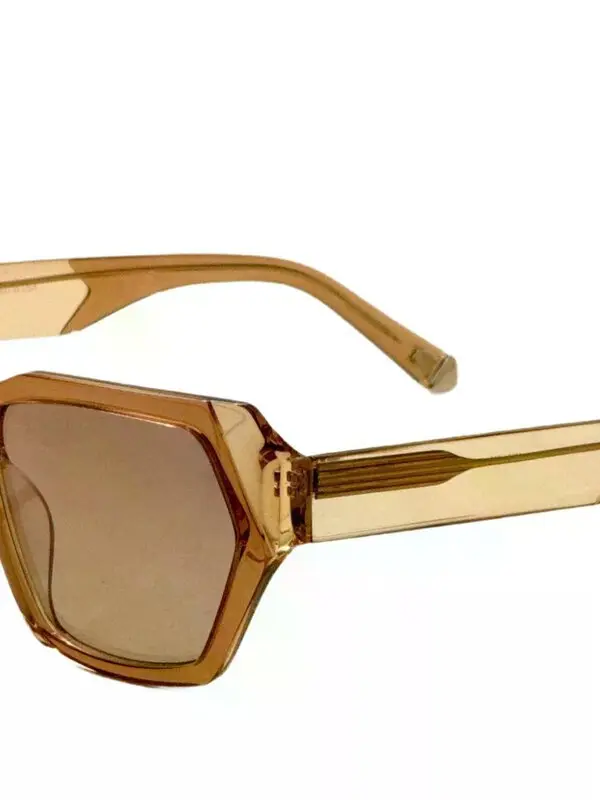 TURA Brianna Geometric-frame Sunglasses