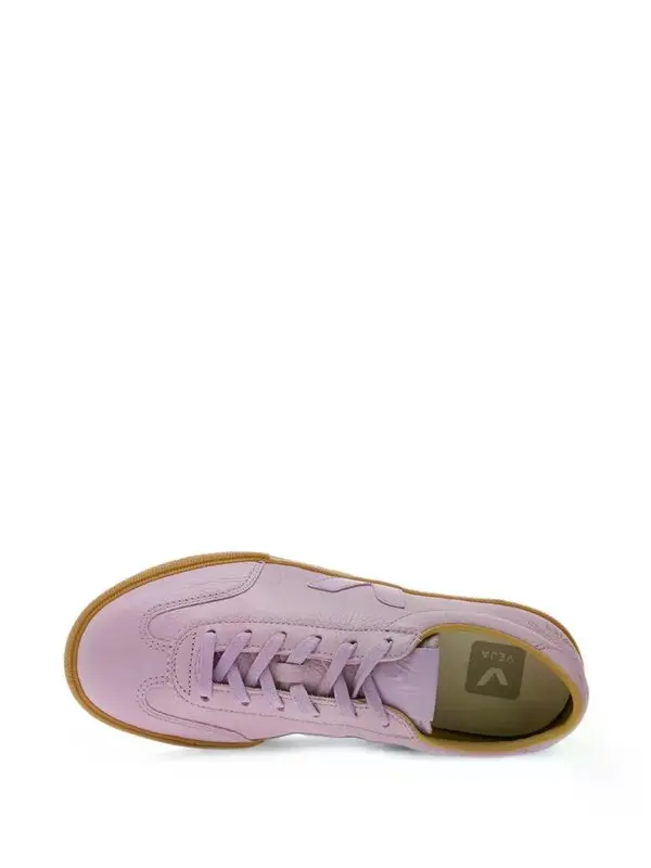 VEJA Volley Grained Leather Sneakers