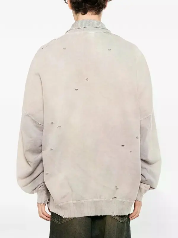 Mihara Yasuhiro Sweatshirt Combined Sweater