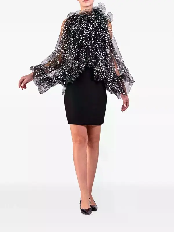 GEMY MAALOUF High-waisted Mini Skirt