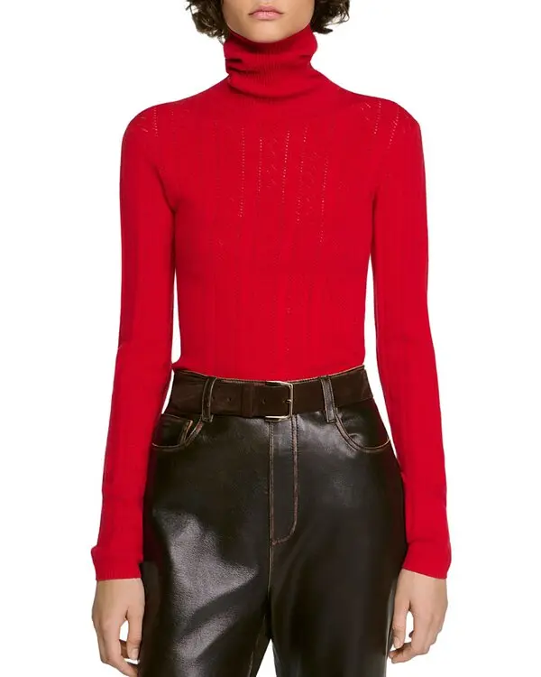 Sandro Eline Turtleneck Sweater