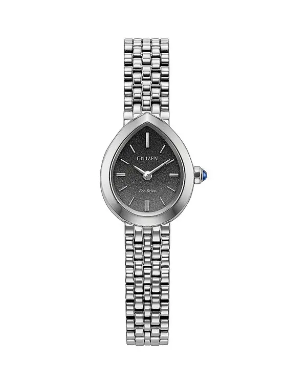 Citizen Rainell Bracelet Watch, 20mm - Black/silver