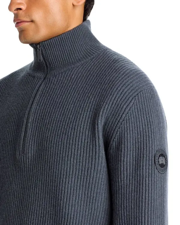 Canada Goose Mckinney Quarter Zip Knit Merino Wool Sweater